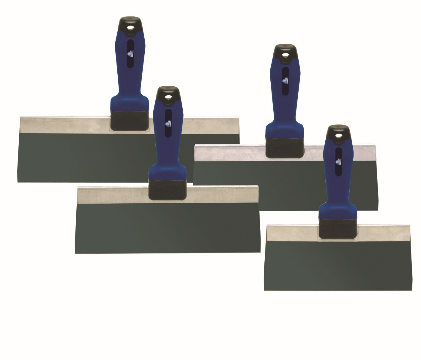 Gyproc Tempered Steel Jointing Knife - Softgrip Handle ExtraFlex Blued Steel | Okarno